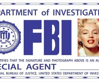 Fotomontagem de cartão FBI. Surpreenda os seus amigos, colocando sua ...