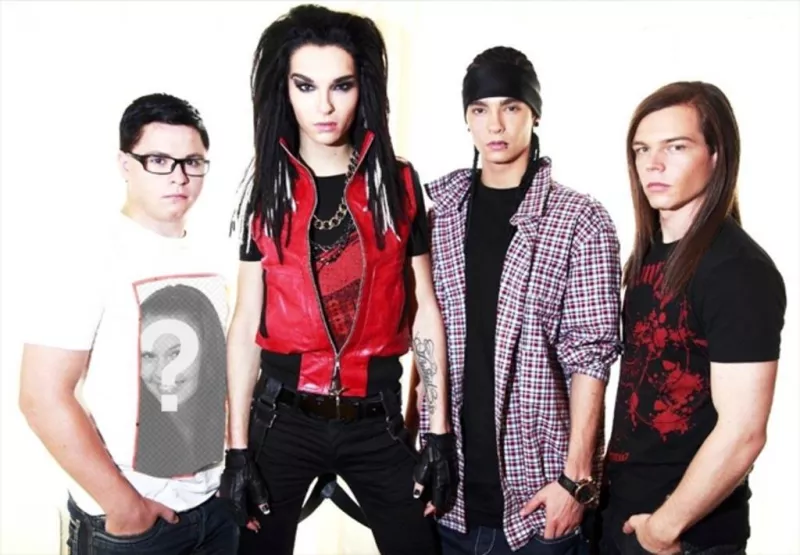 Fotomontagens com os Tokio Hotel - Fotoefeitos