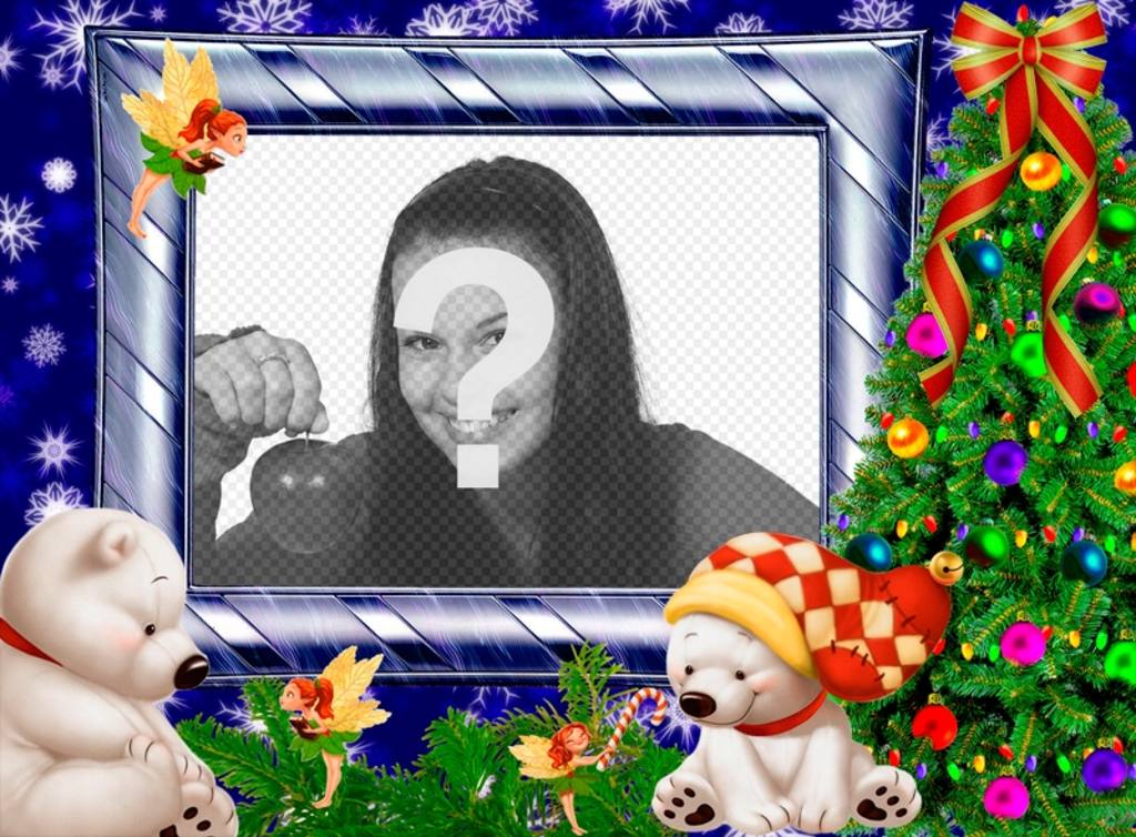 Cartões de Natal para as crianças - Fotoefeitos